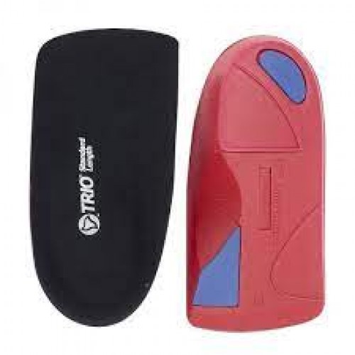 Talar Made Orthotics 3/4 Length RED FIRM Density